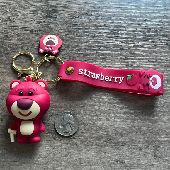 Accessories | Lotso Toy Story Bear Keychain | Poshmark